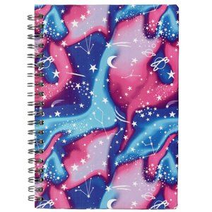 Office | 315 Pink Blue Purple Space Notebook | Poshmark